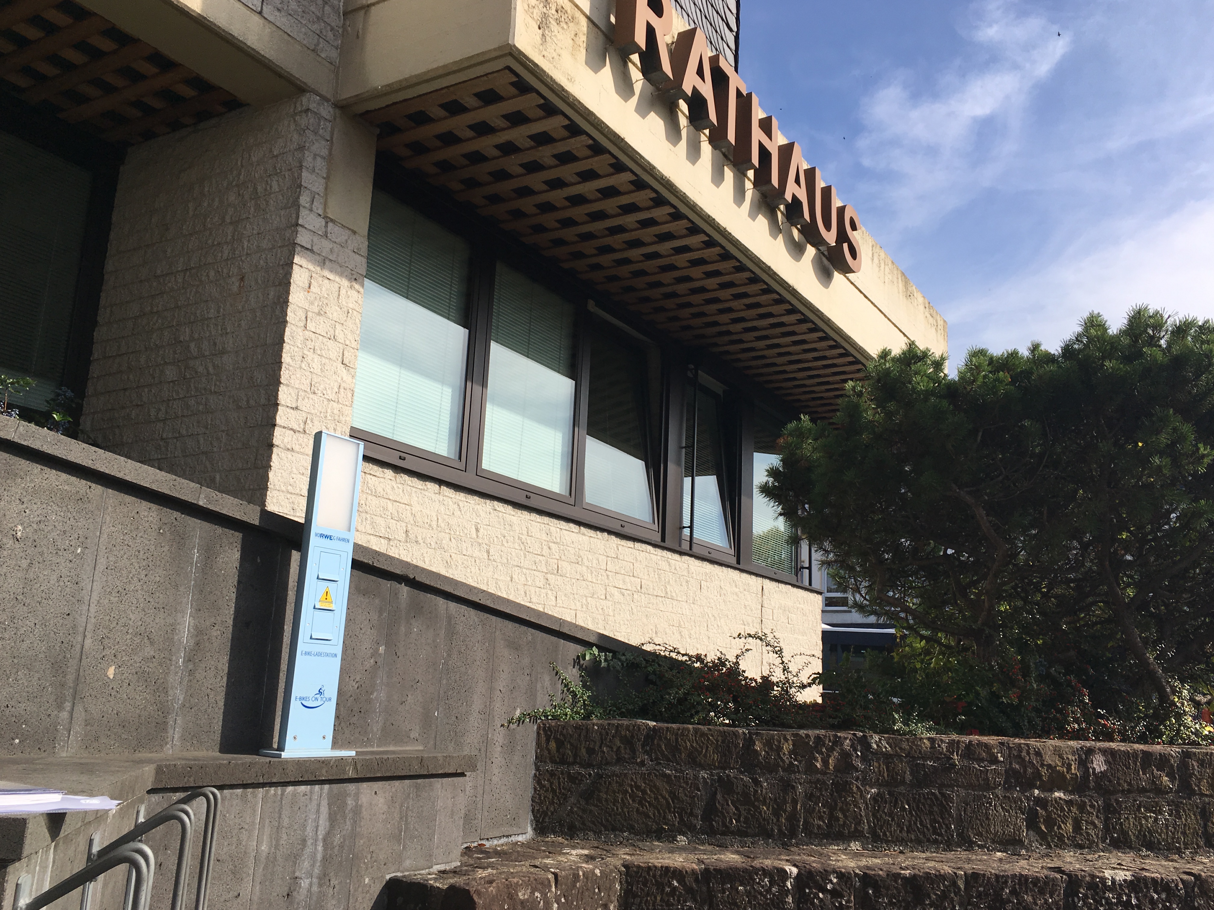E-Bike Ladestation Rathaus Speicher